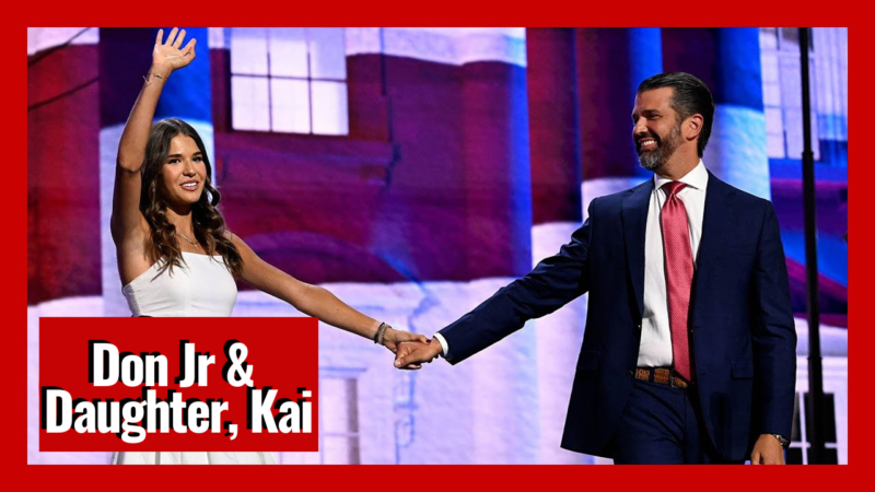 Donald Trump Jr and His Darling Daughter, Kai Speaking at the RNC ...
